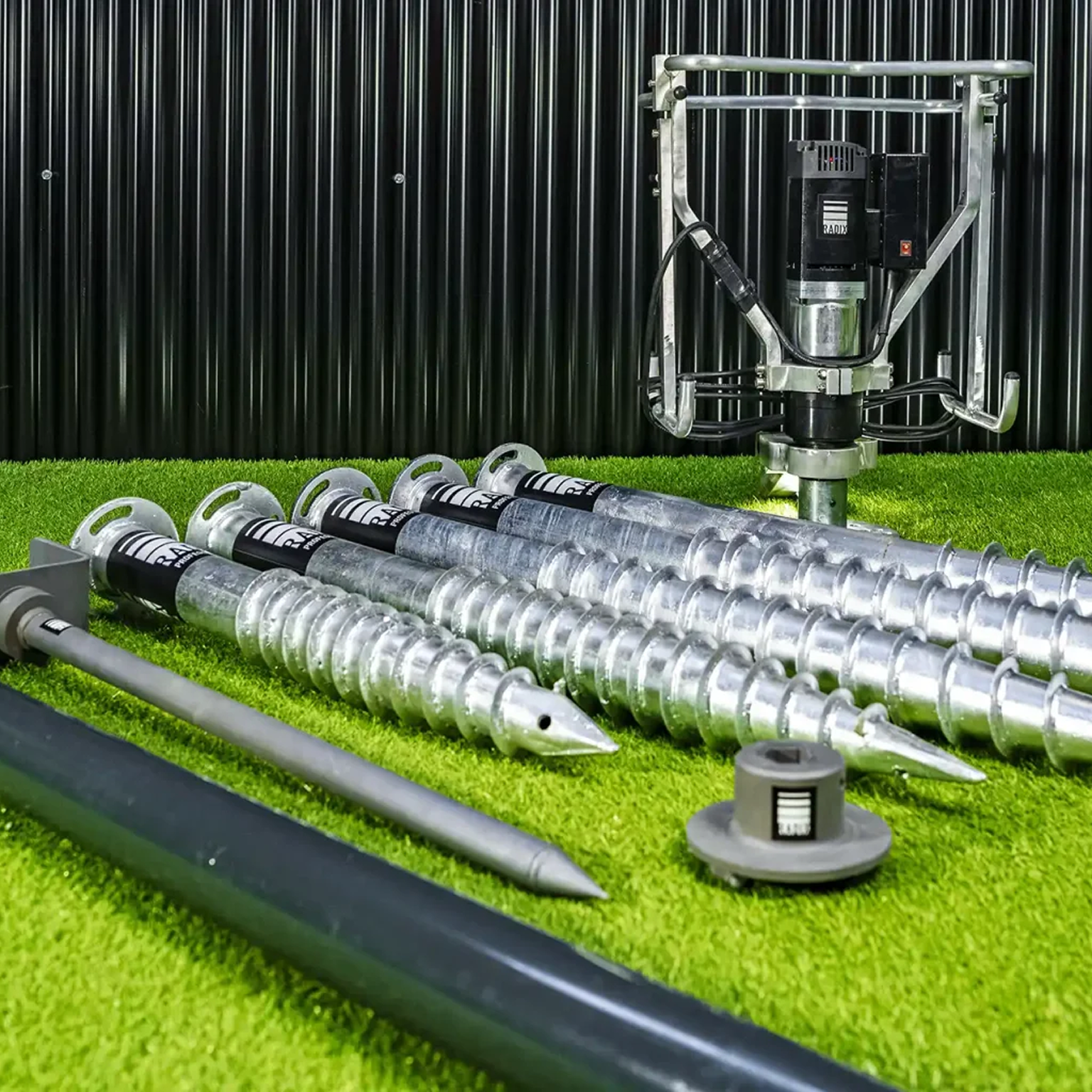 Ground Screw Installation Drills and Tools | Ground Screw Machines